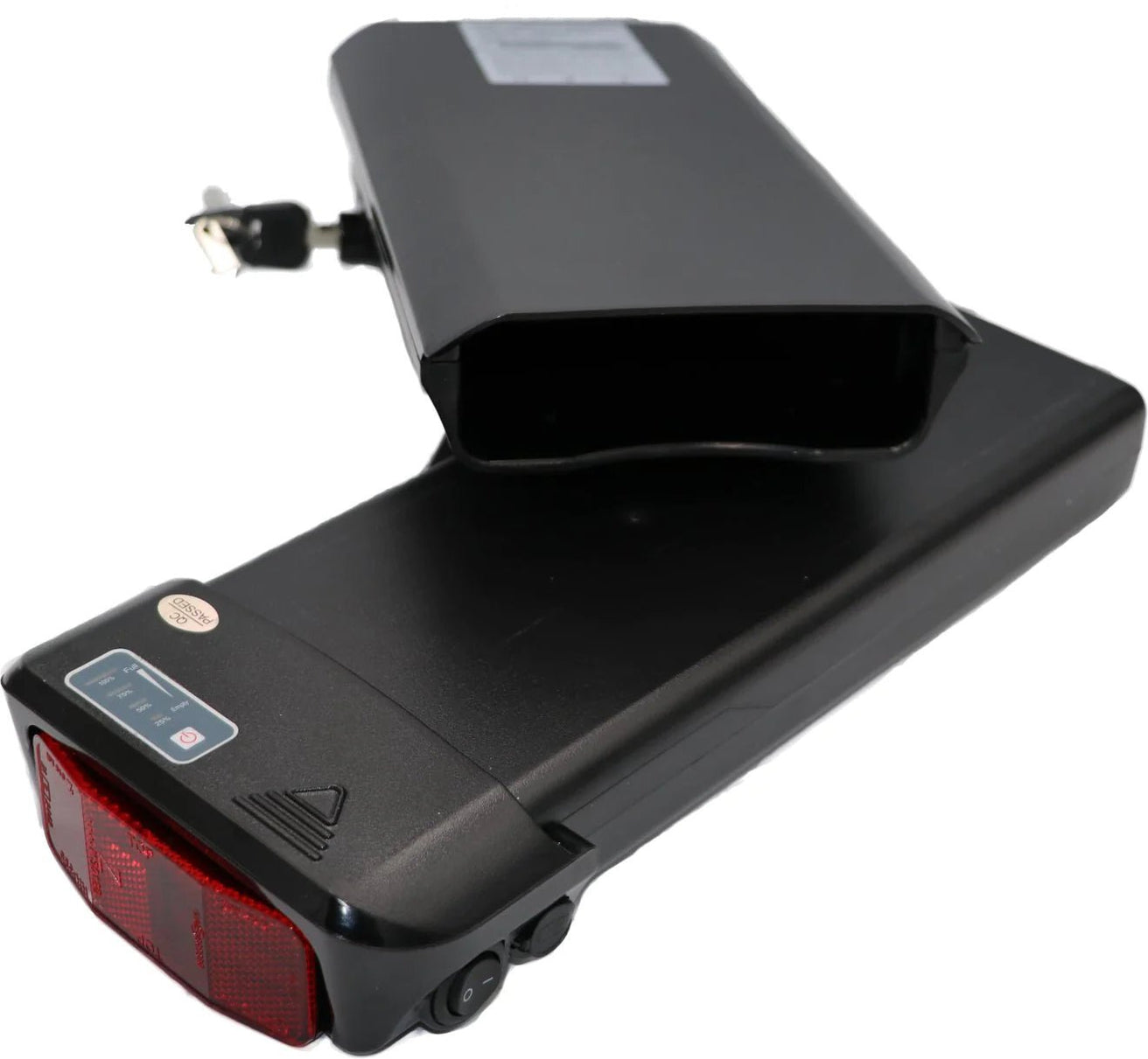 36V 14Ah / 504Wh Rear Rack Samsung eBike Battery With Rack CPSSE36-14 ...