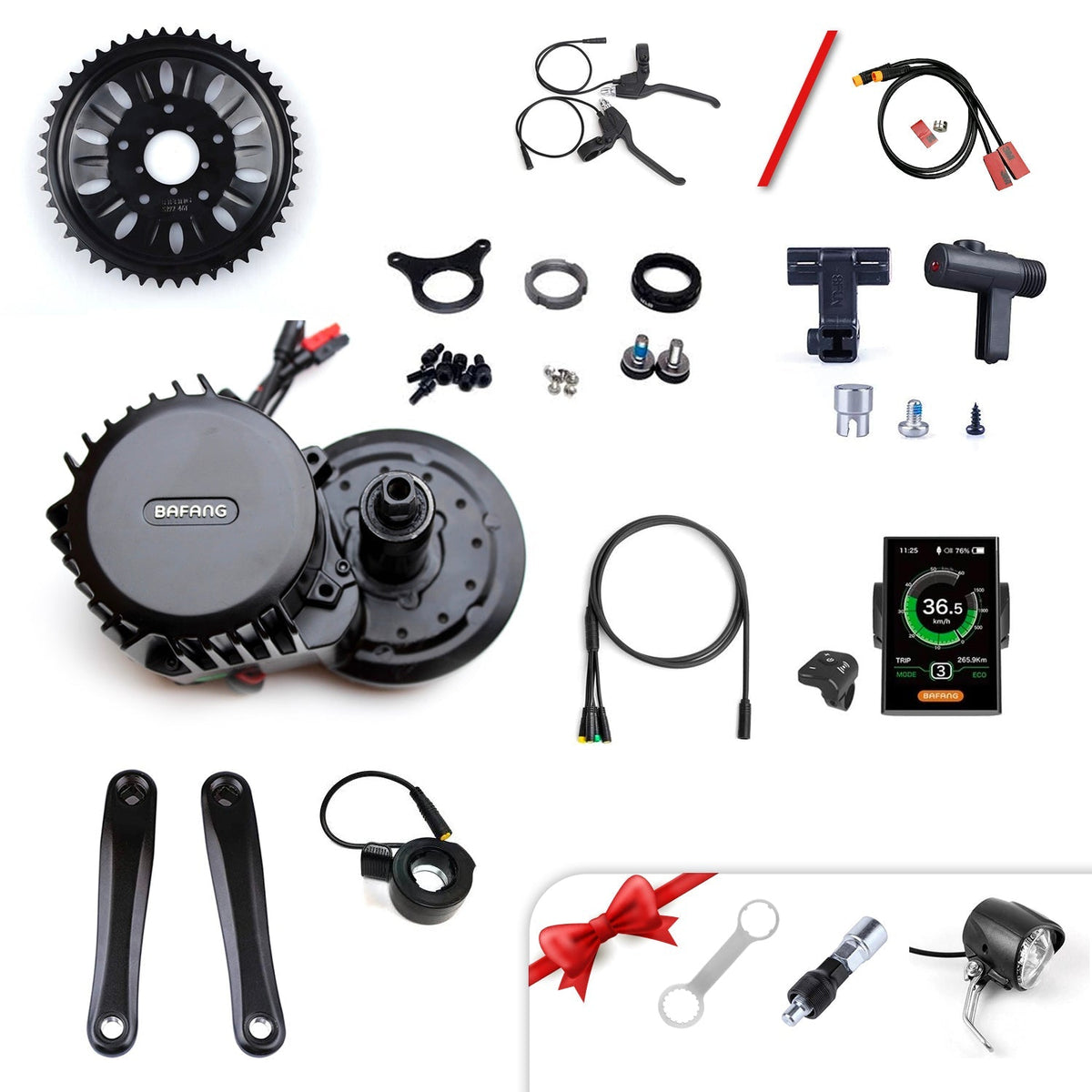 Bafang 52V 1000W BBSHD Mid Drive eBike Conversion Kit — Cap Rouge Wholesale
